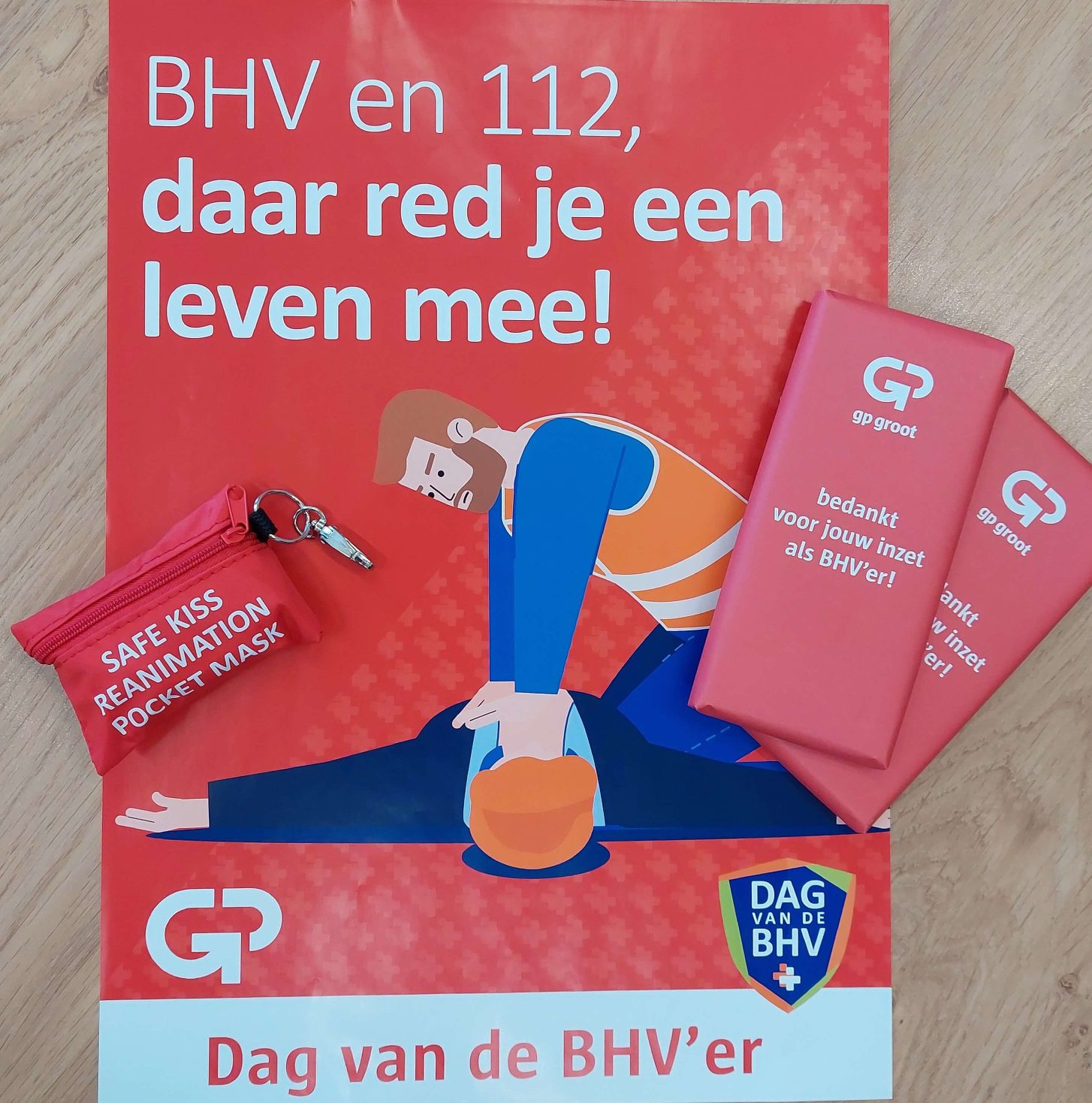 “Het is mooi als je precies weet wat je aan elkaar hebt” - Dag van de BHV